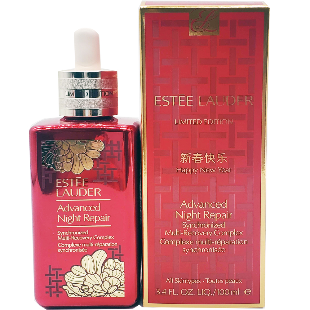 (航空版)ESTEE LAUDER花開富貴版特潤超導全方位修護100ML_精華液/凝膠/凝露_臉部保養_佳麗美國際有限公司