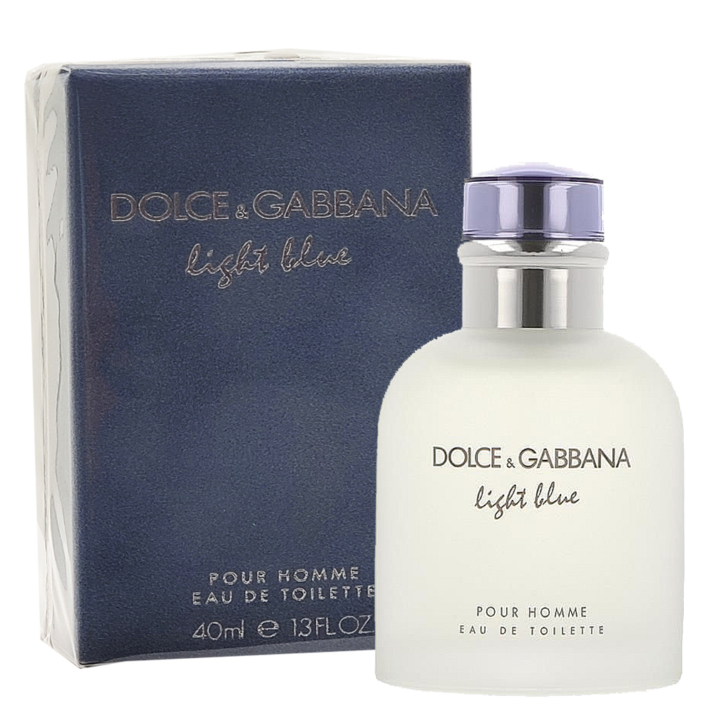 DOLCE&GABBANA LIGHT BLUE 淺藍男性淡香水40ML_男性香水_香水專區_佳麗美國際有限公司